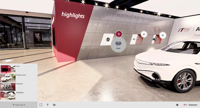 Interactive Digital Showroom for Plastic Fasteners - ITW Global